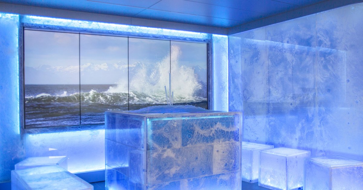ICE LOUNGE: Cooling down in an icy environment - KLAFS