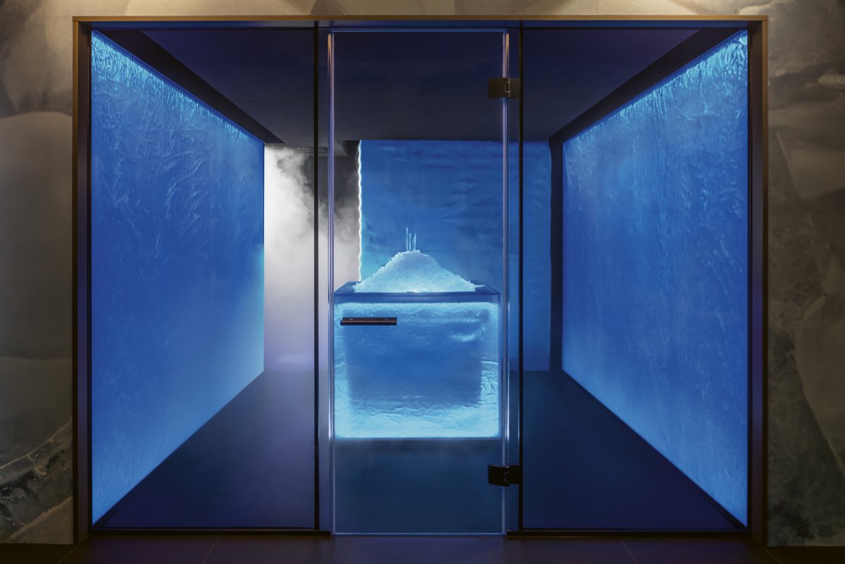 The new FRIMAS Ice Steam Room from KLAFS: gentle cooling for holistic ...